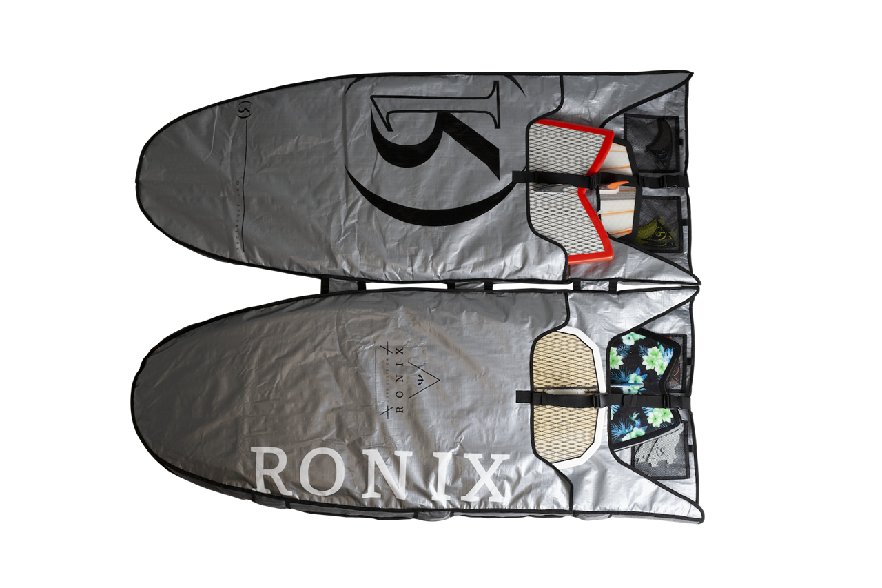 Ronix Bimini Surf Board Case | Holds 4 Boards | 4 Fin Pockets | 8 ...