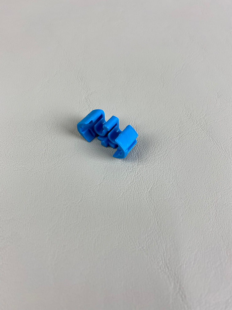Clip, TPA Secondary Lock, 2-Contact, Blue, Delphi