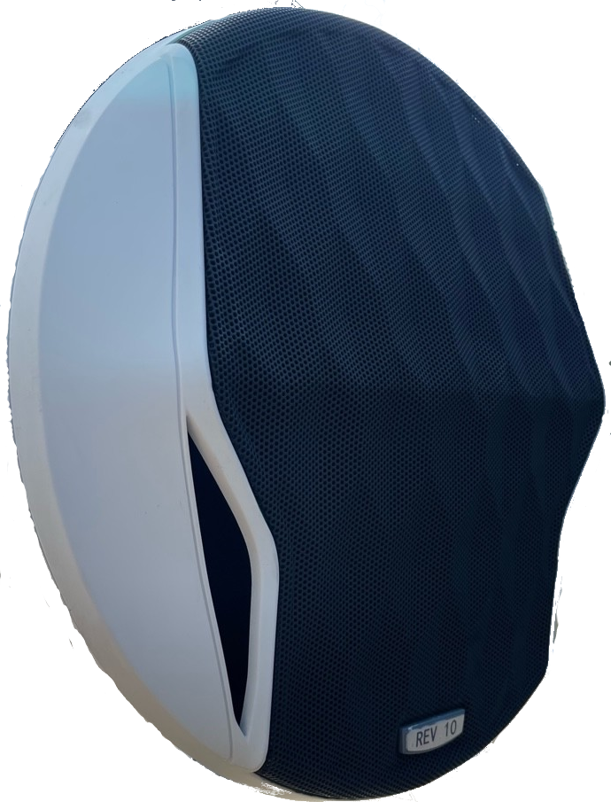 Malibu Rev 10 Speaker 2022 Edition Grille Only - White