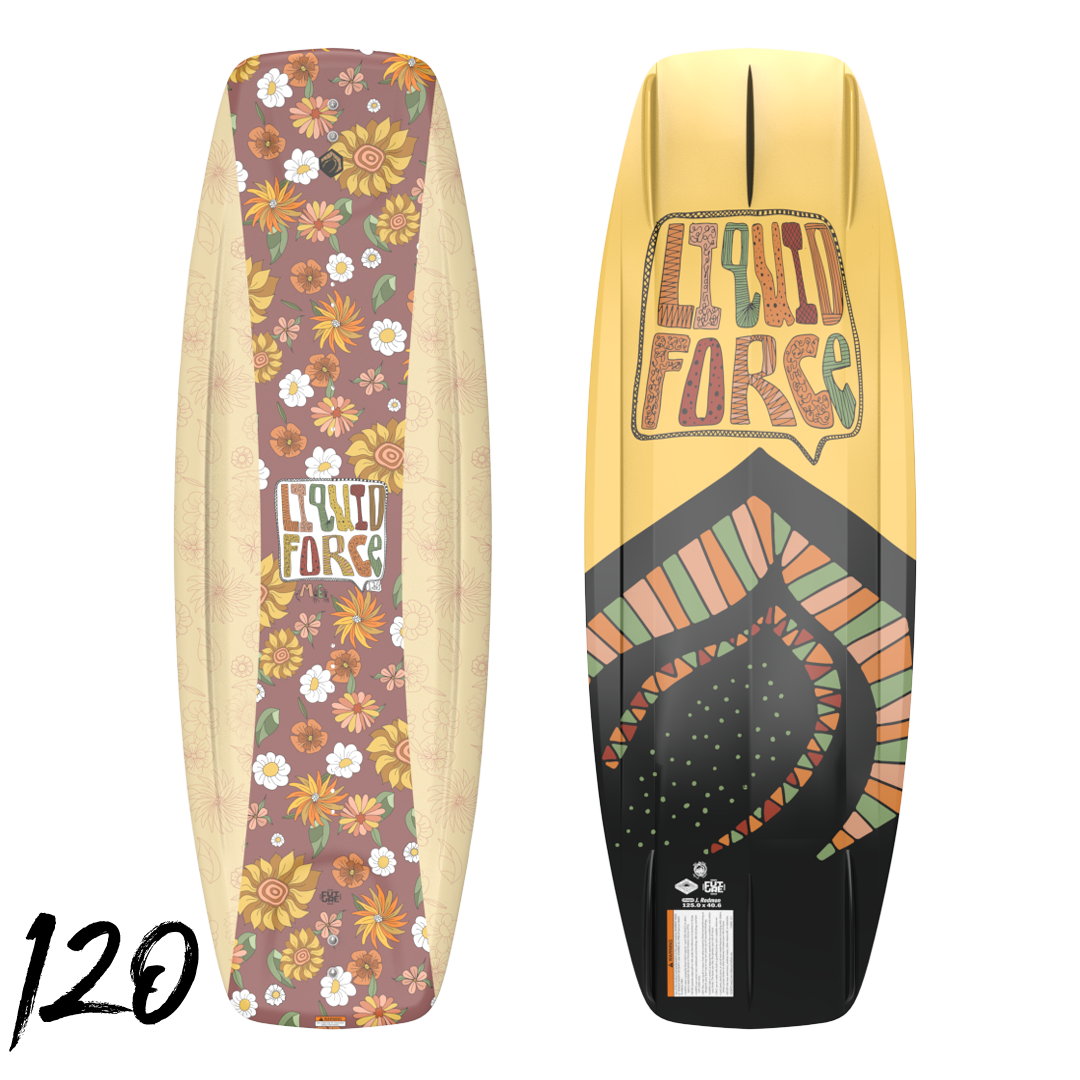 2025 Liquid Force M.E. FS Women's Wakeboard | Progressive 3-Stage ...