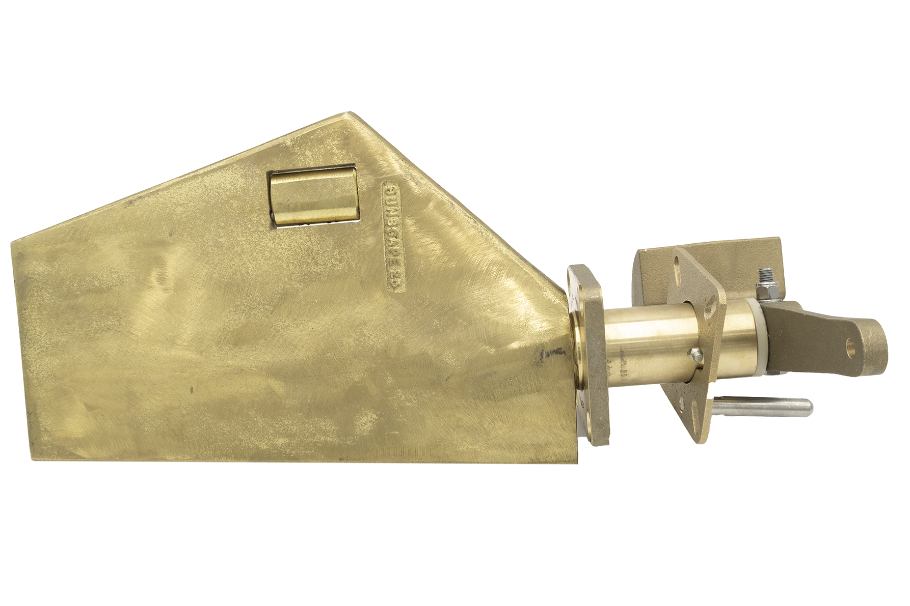 Rudder Assembly, W/ Heavy Tiller Arm & Stopper